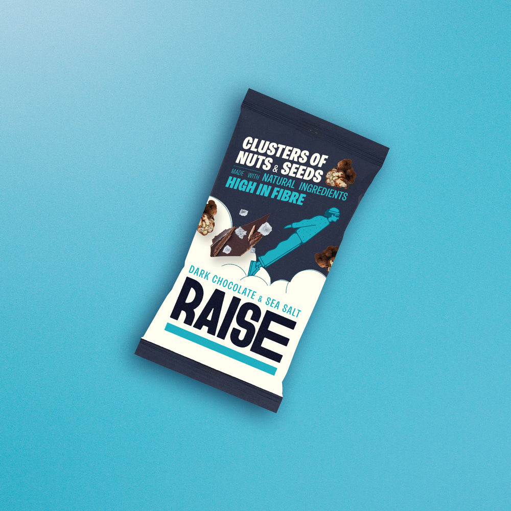 Raise Snacks Dark Chocolate & Sea Salt - ORDER NOW
