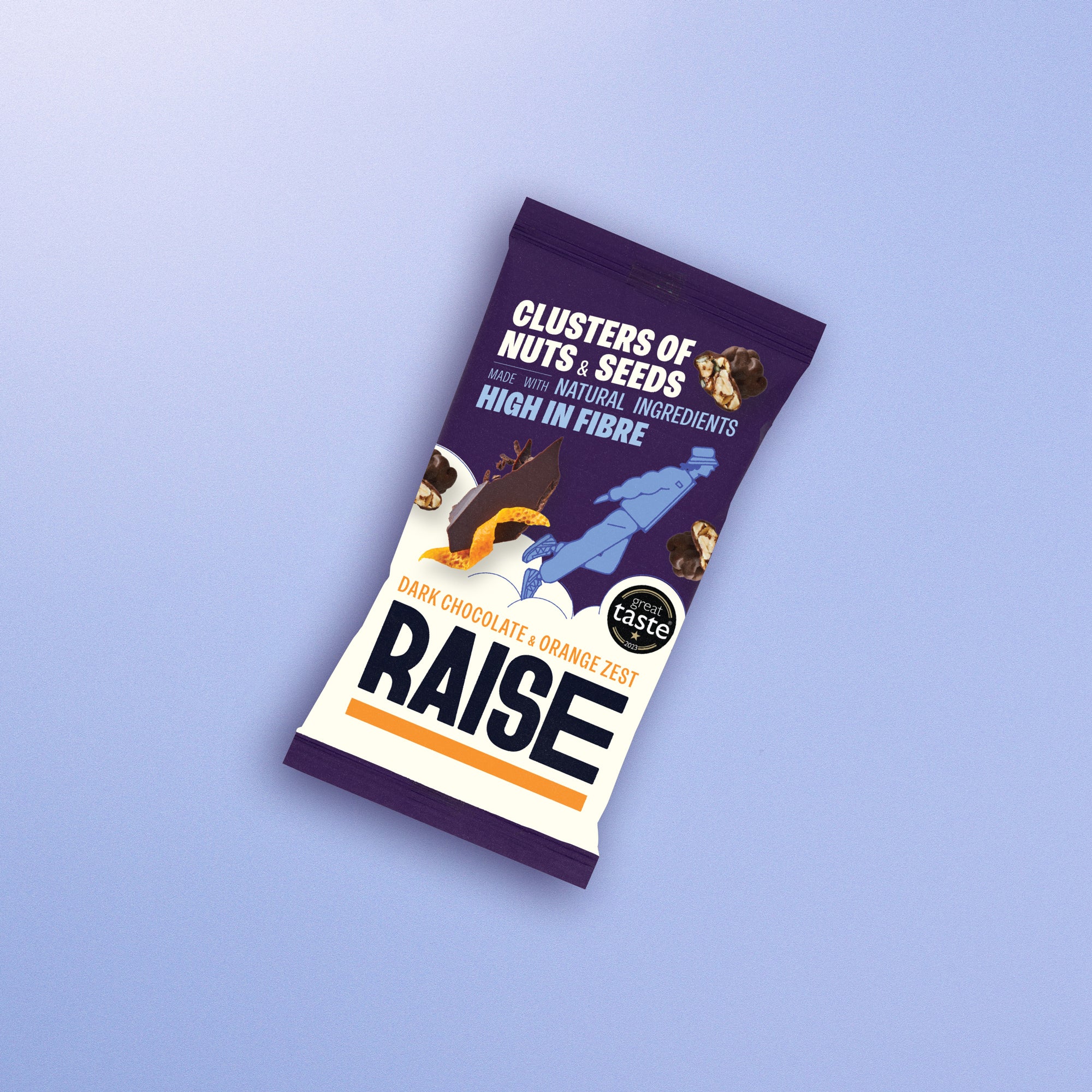 Raise Snacks Dark Chocolate and Orange - ORDER NOW