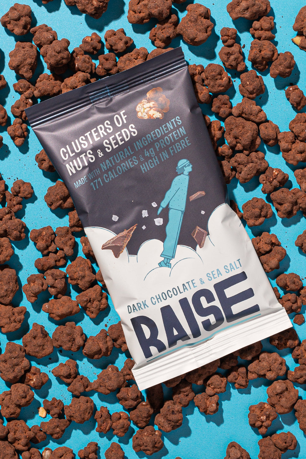 Raise Snacks Dark Chocolate & Sea Salt - ORDER NOW